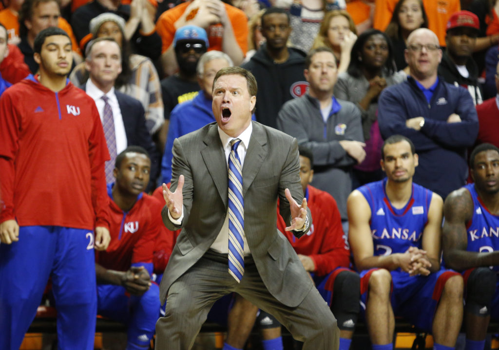 Notebook: Bill Self fired up during big win; Rio Adams ‘frustrated ...